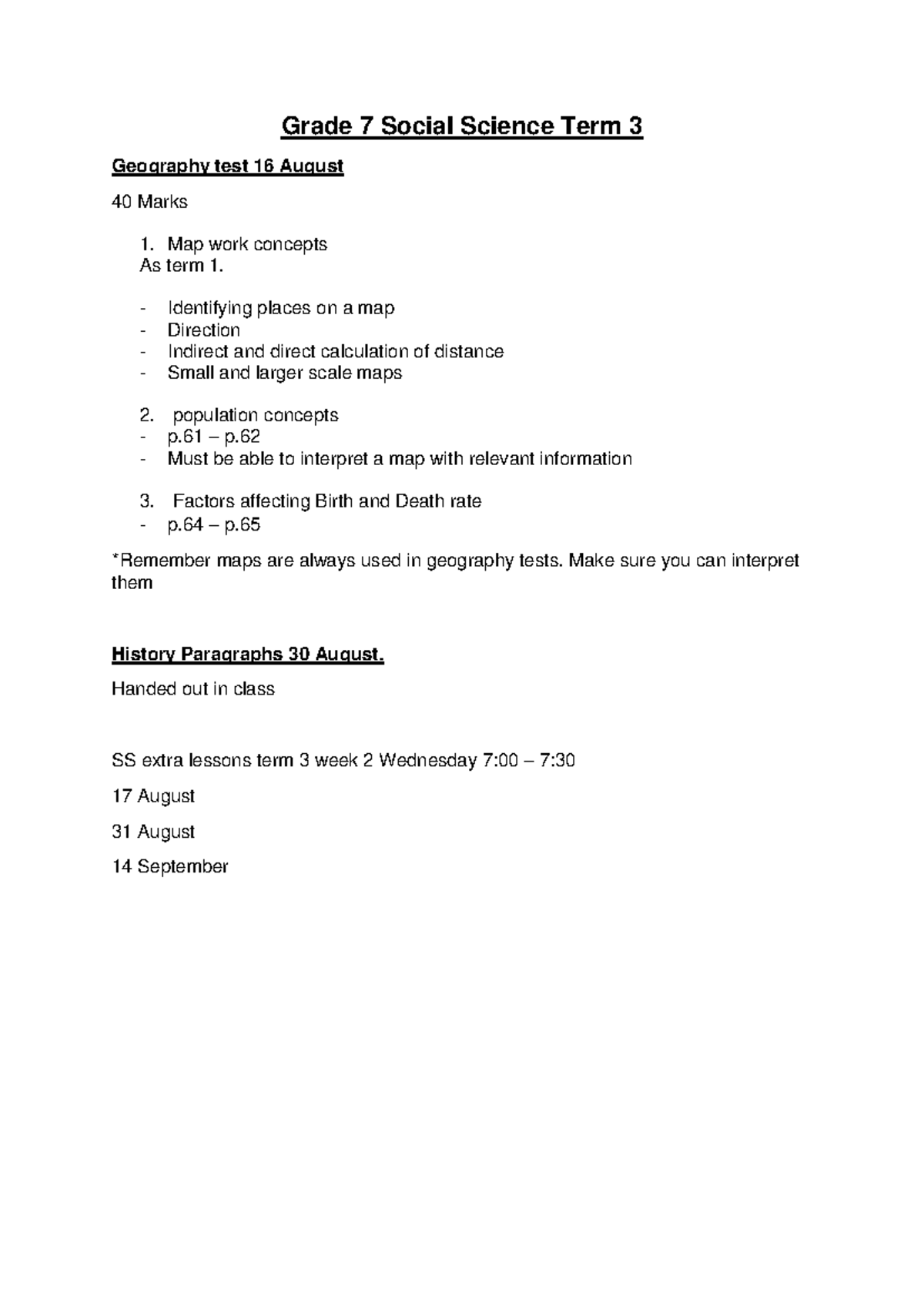 Grade 7 social science assessment guidlines - Grade 7 Social Science ...