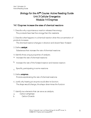 AP Biology Unit 5 Heredity Study Guide - Unit 5 Study Guide 5: Compare ...