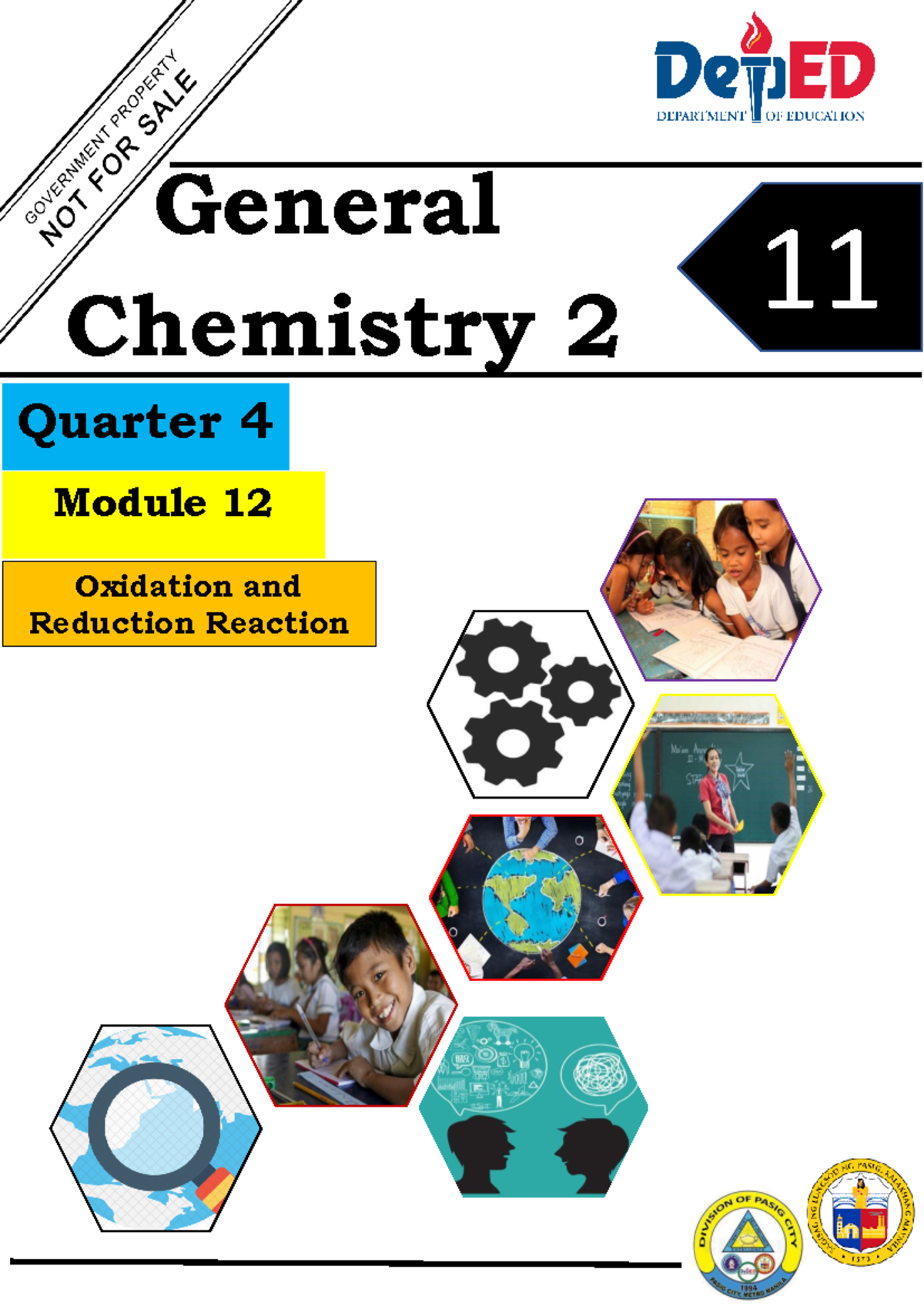 General Chemistry 2 Q4 SLM12 - 3 3 3333 11 General Chemistry 2 Quarter ...