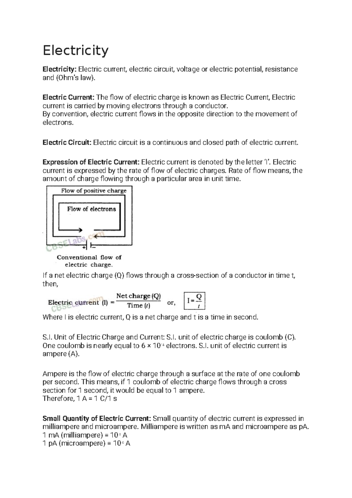 Electricity - Electricity Electricity: Electric current, electric ...