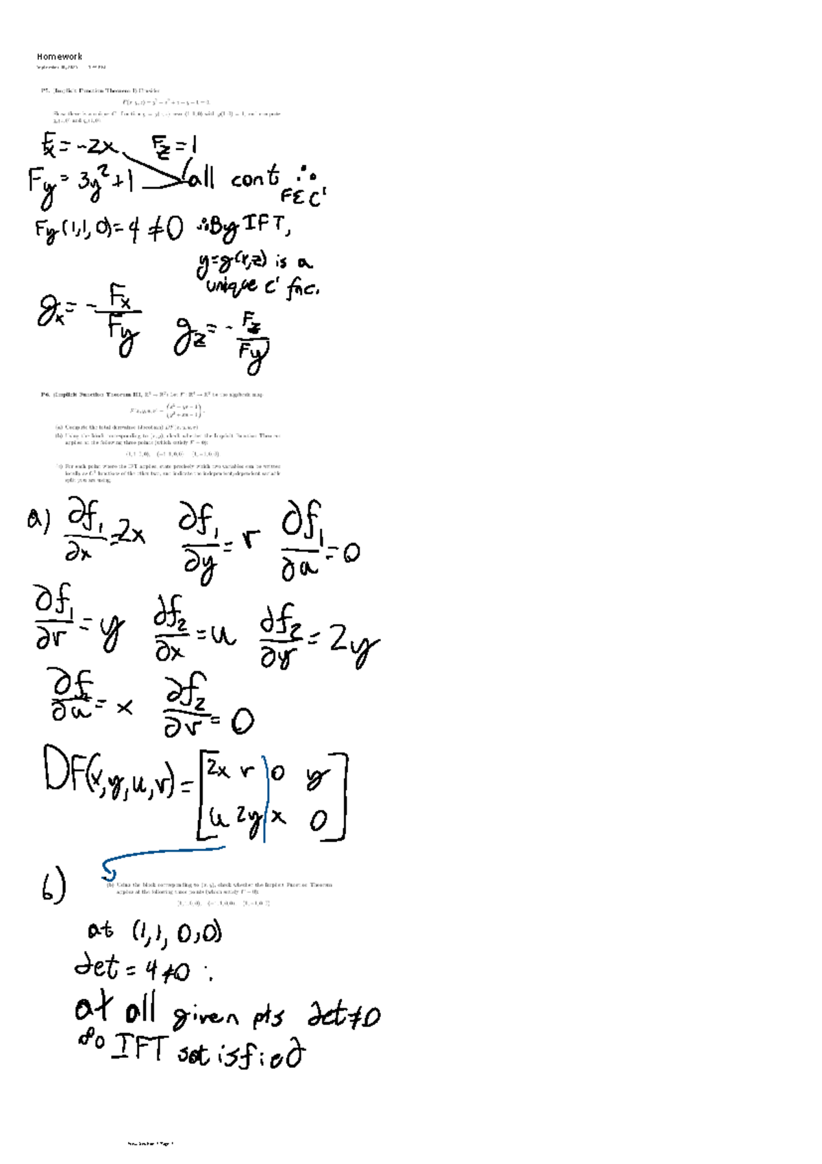 Homework Practice with Answers - September 30, 2025 - Studocu