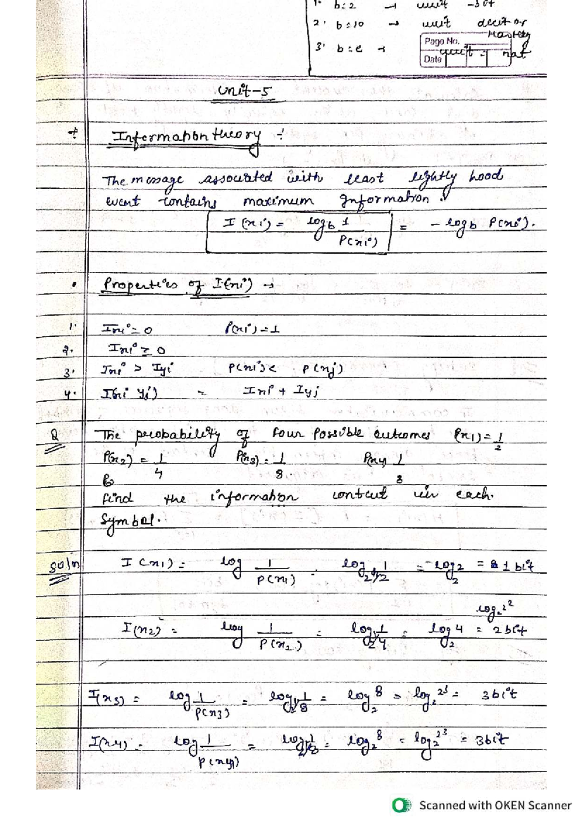 Unit 5: Digital Communication Overview and Key Concepts - Studocu