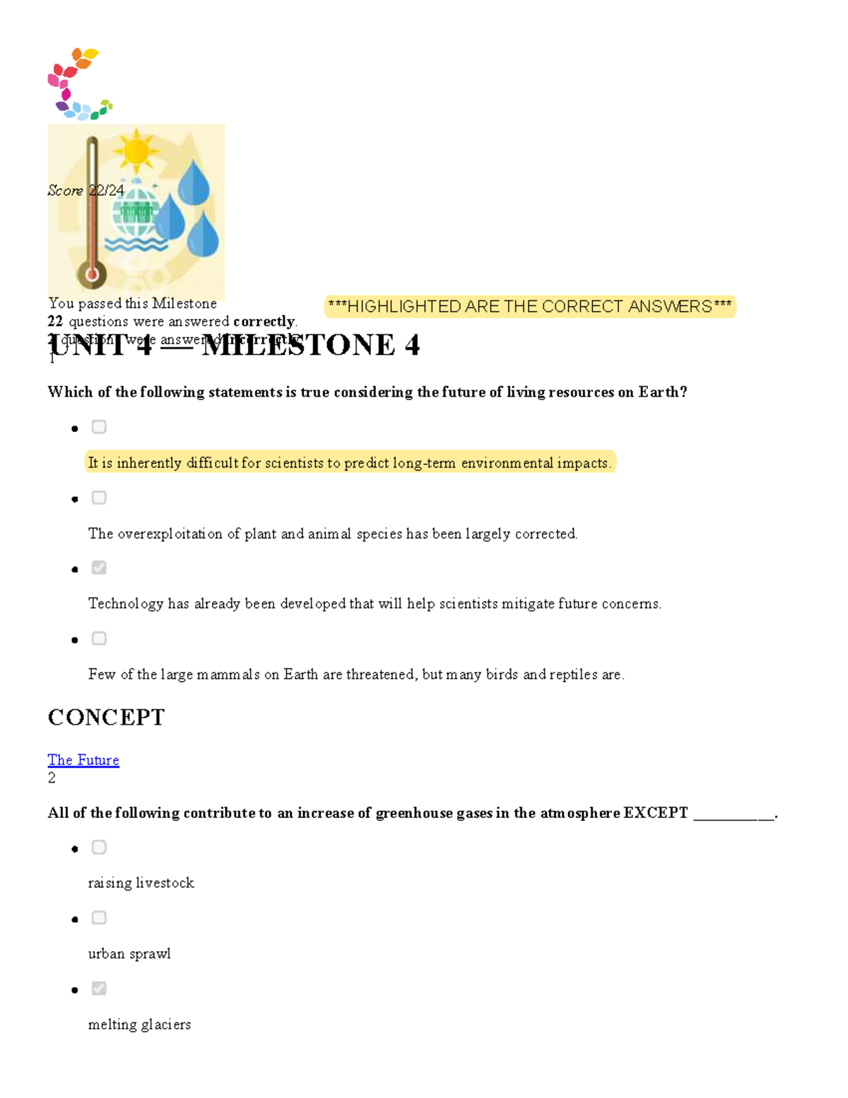 Unit 4 Milestone 4: Environmental Impact and Climate Change Insights ...