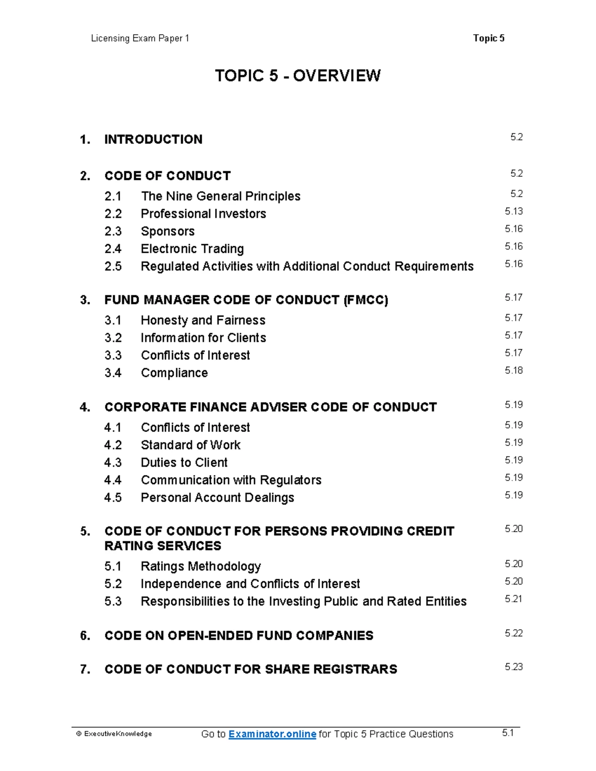 60 Things You Should Know to Pass HKSI Paper 1 – Securities and Futures ...