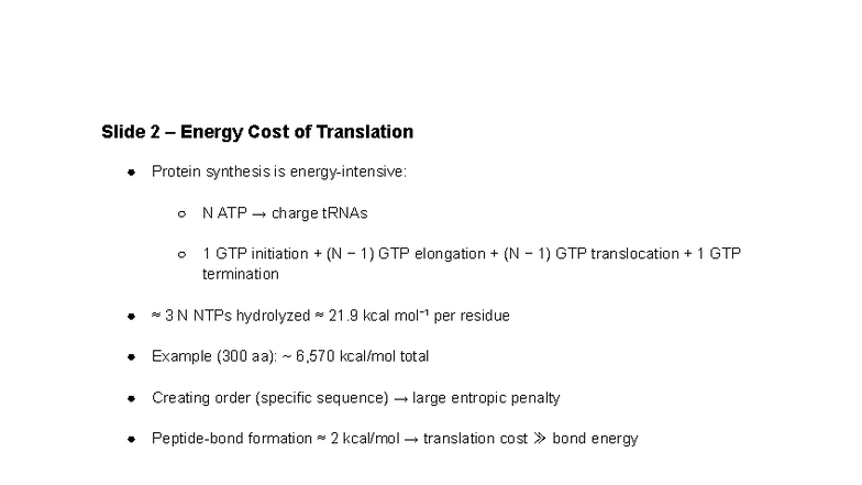 Biochem 2 Exam Review: Energy Costs, Protein Modifications & Transport ...