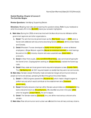 6.02 The Fifties and Sixties - 6 The Fifties and Sixties After World ...