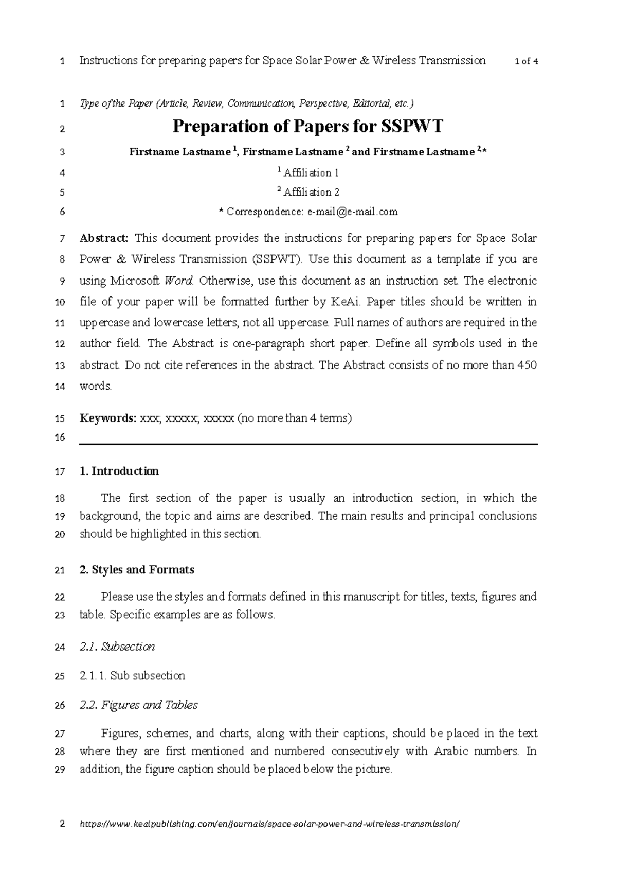 Template for Paper Preparation for SSPWT - Studocu