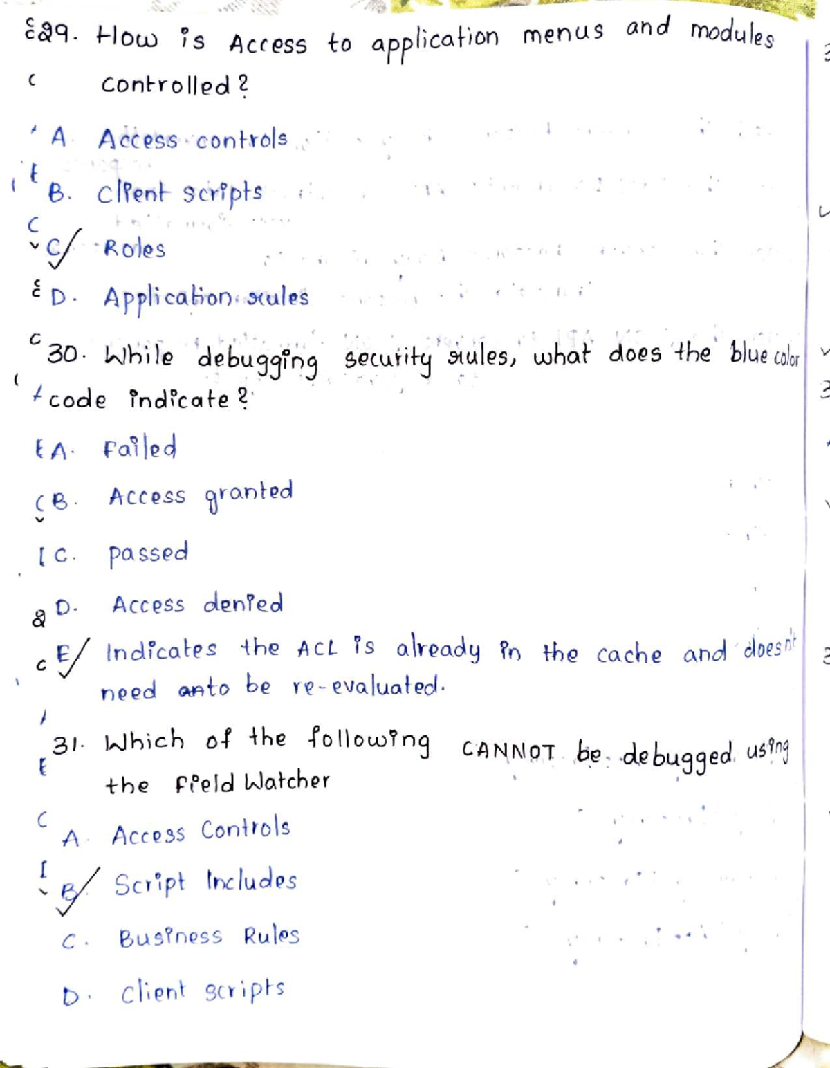 CAD Notes PDF 02 - ServiceNow Application Access Control Overview - Studocu