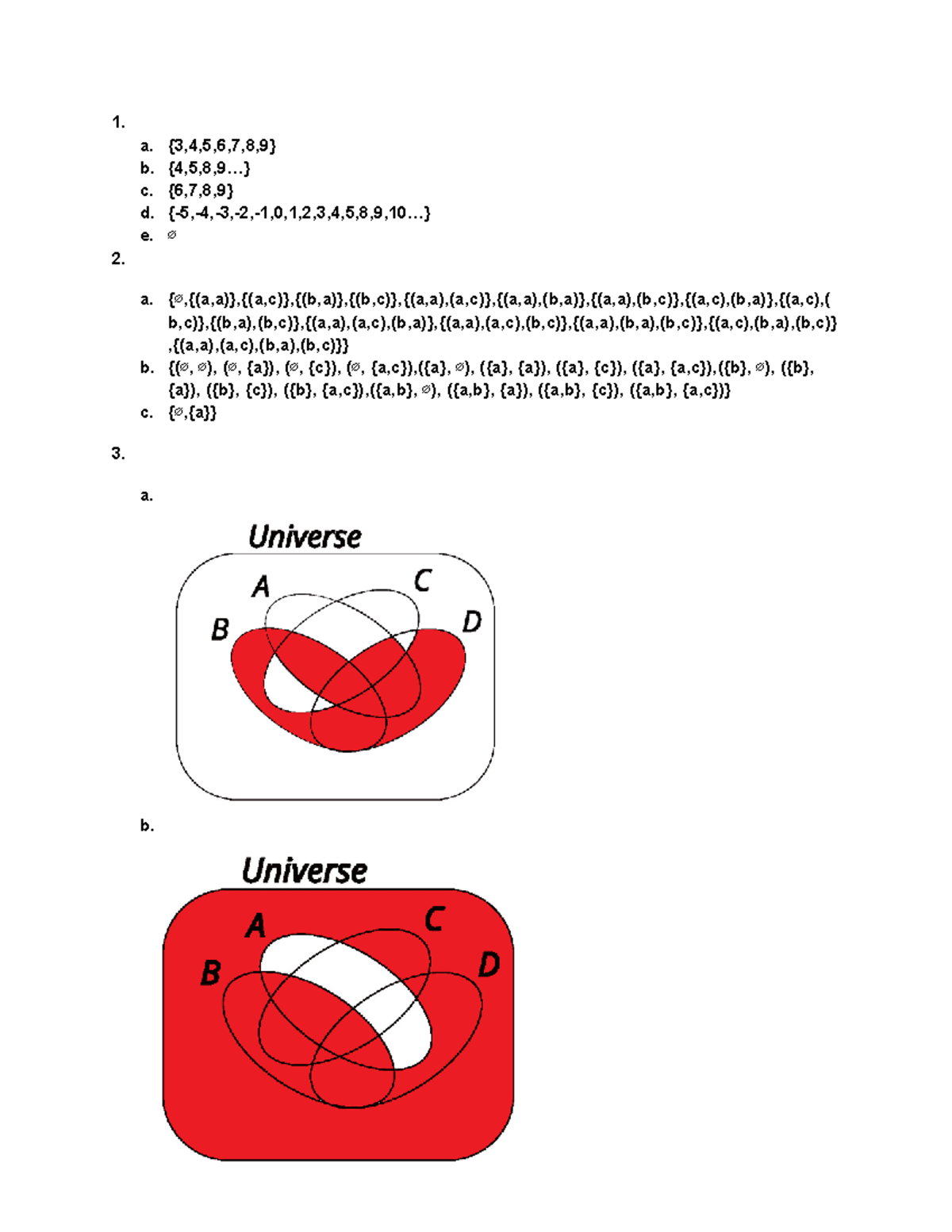 MAT 101 - Assignment 1: Set Theory and Logic Analysis - Studocu
