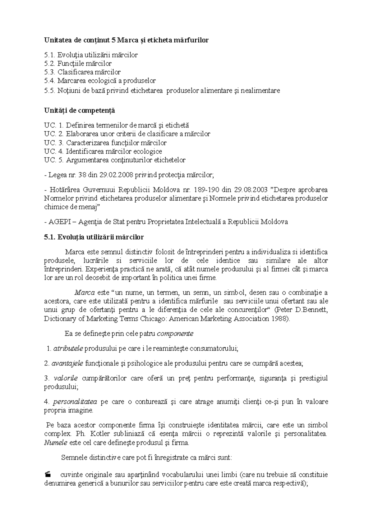 Normele de Etichetare pentru Produse Alimentare și Nealimentare ...