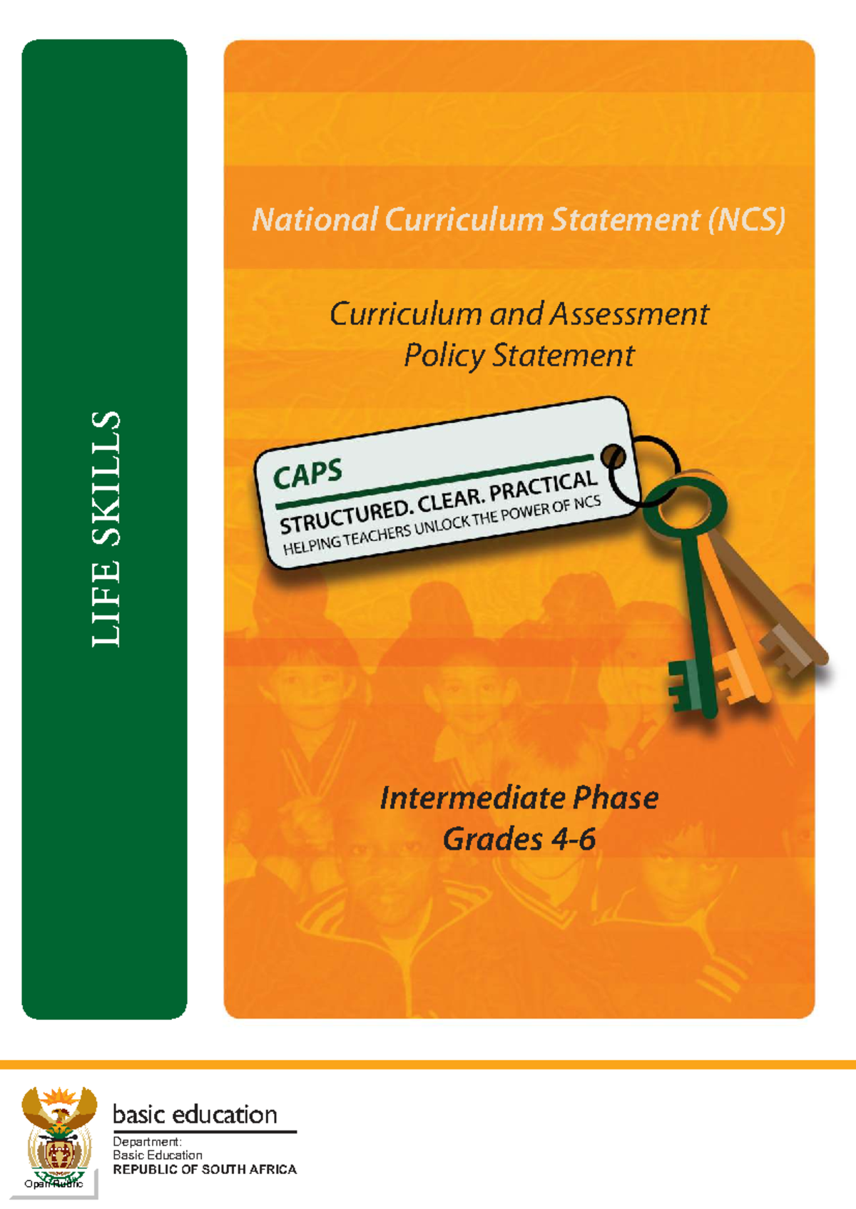 LIFE SKILLS CAPS CURRICULUM & ASSESSMENT POLICY: GRADES 4-6 - Studocu