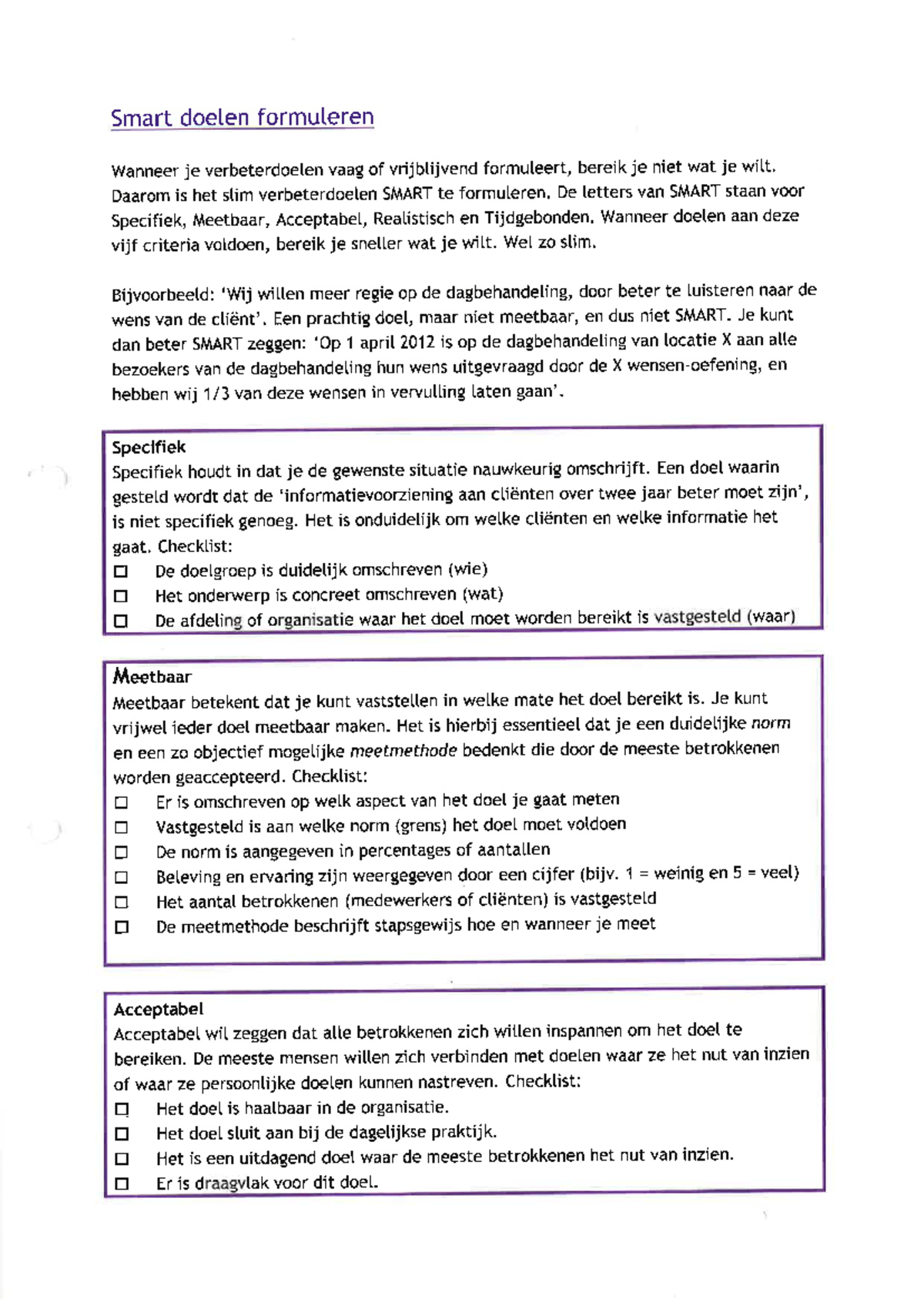 SMART Doelen Formuleren: Verbeterdoelen Effectief Maken (2025 ...