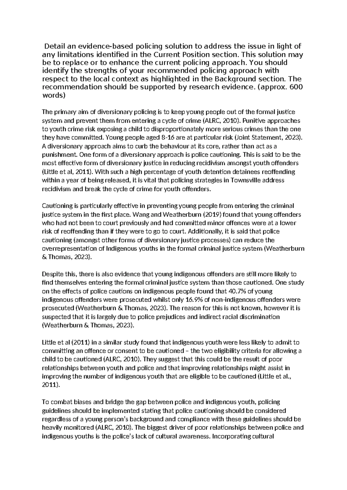 JSB284 Final Exam Notes: Modern Policing Principles and Practices - Studocu