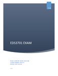 EDS3701 - Unisa - Educational Studies - Studocu