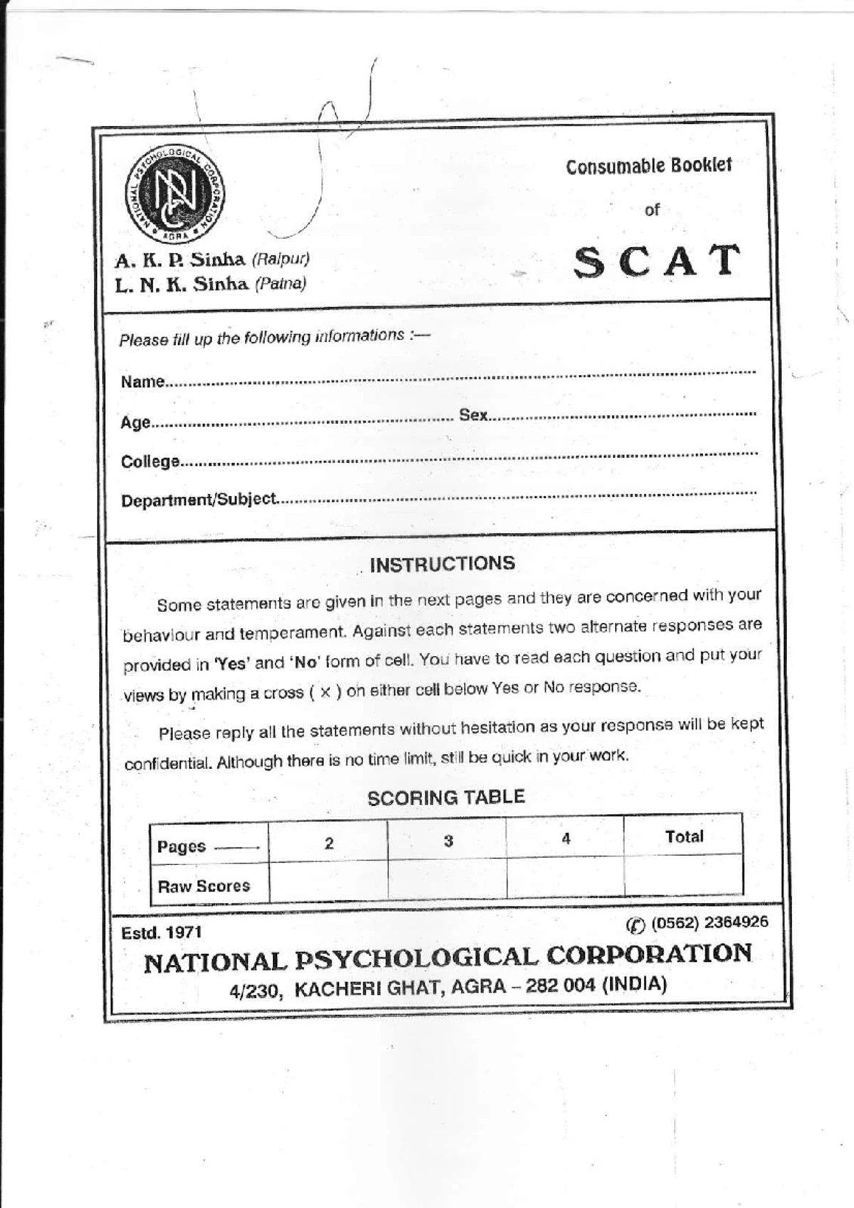 Psychology-practical-file-class-XII manual cbse board Ncrt based ...