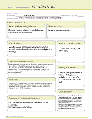 Cirrhosis of the liver - Ati med temp - ACTIVE LEARNING TEMPLATES ...