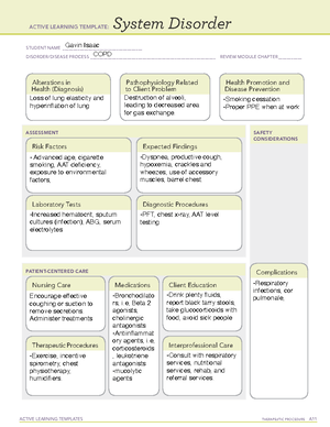 Medication Potassium - Active Learning Template - ACTIVE LEARNING ...