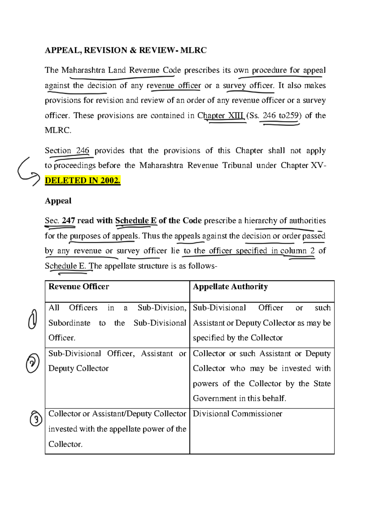 MLRC Appeal, Review and Revision Procedures Explained - Studocu