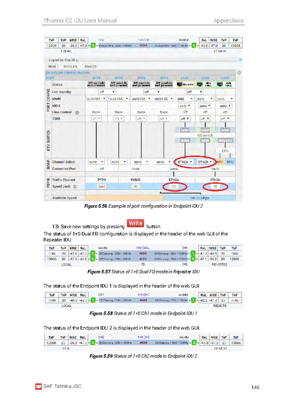 Phoenix G2 IDU User Manual: Configuration and Frequency Protection ...