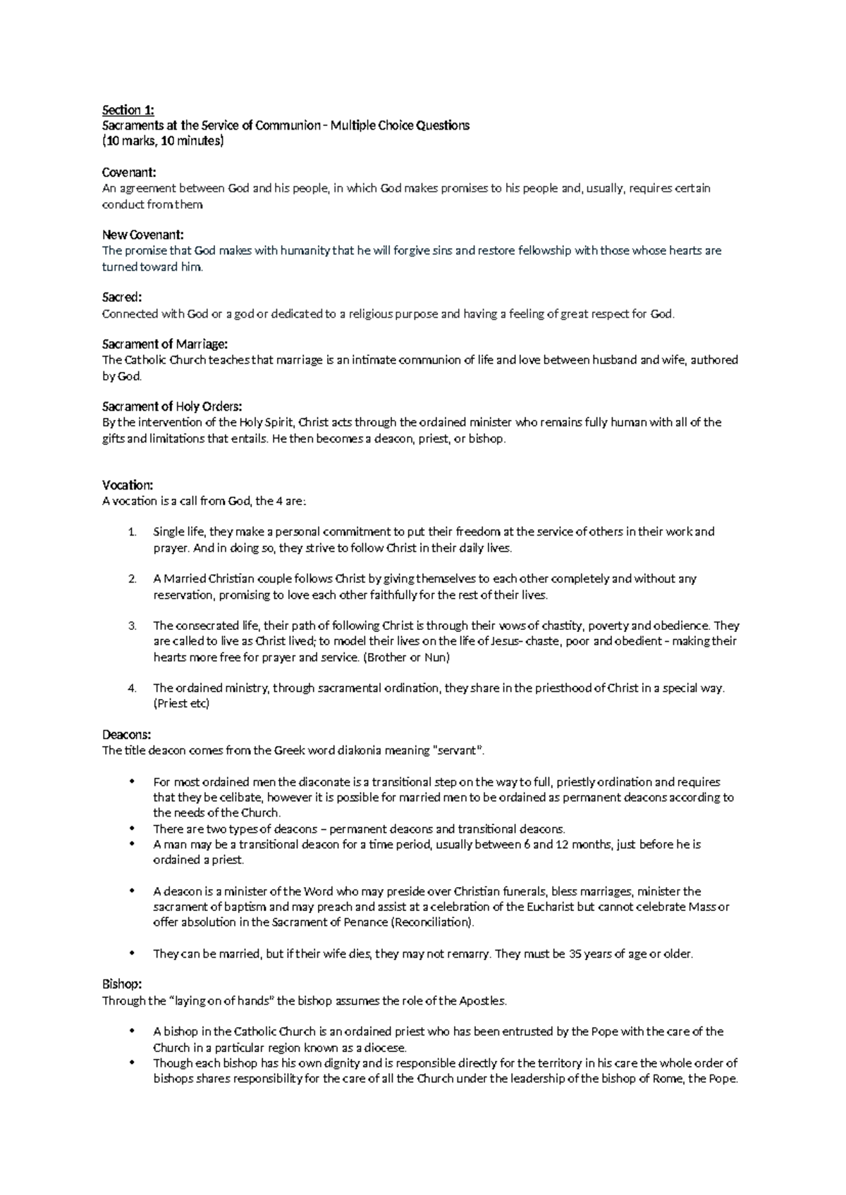 Religion Notes for Final Exam (REL 101) - Studocu