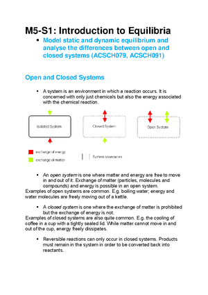 Chemistry Lab Experiment Notes: Static & Dynamic Equilibrium Examples ...