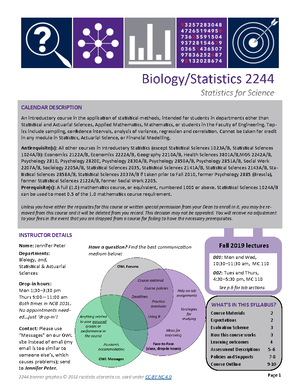 Biostats 3100A-9509A - Department of Epidemiology and Biostatistics ...
