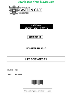 [Solved] Grade 11 life science practical investigation term 3 2024 ...