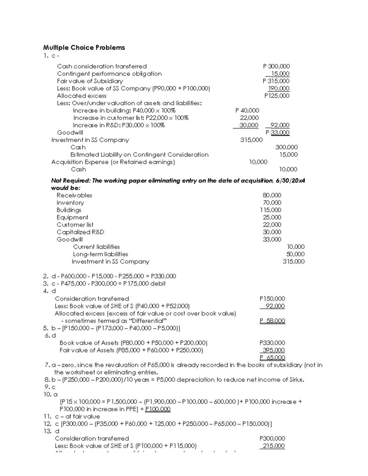 C.2 Multiple Choice - Chapter 2 answers to MCQ - Multiple Choice ...