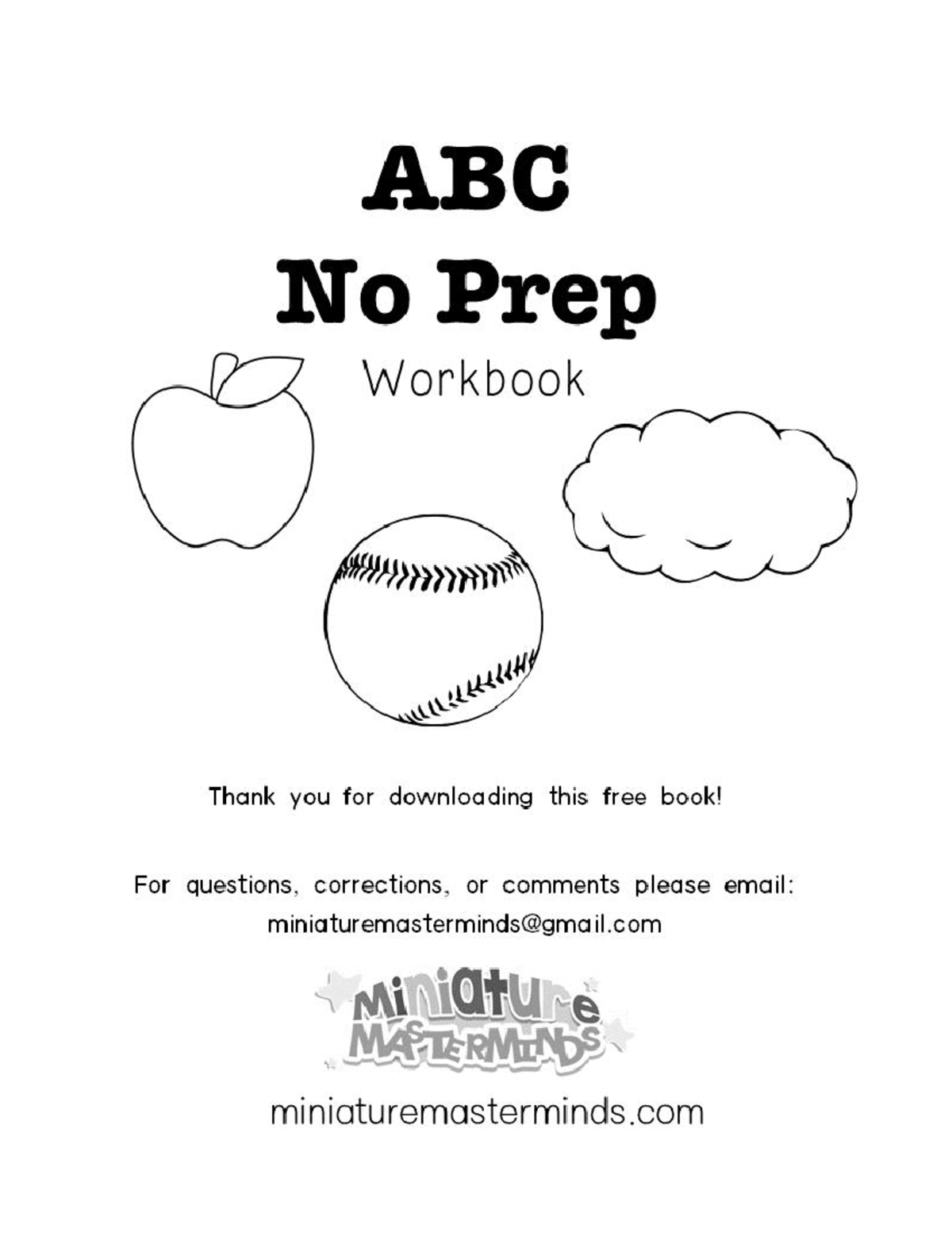 ABC No Prep Workbook: Letter Activities and Puzzles - Studocu
