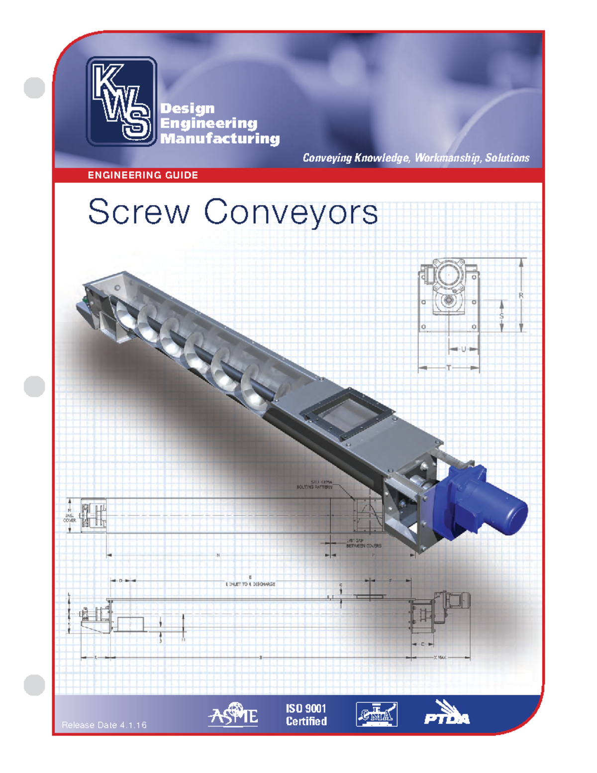 KWS Screw Conveyor Engineering Guide: Design & Applications - Studocu