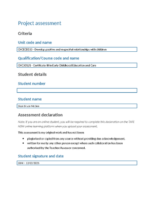 [Solved] 1 Identify at least 2 recognised authorities in Early ...