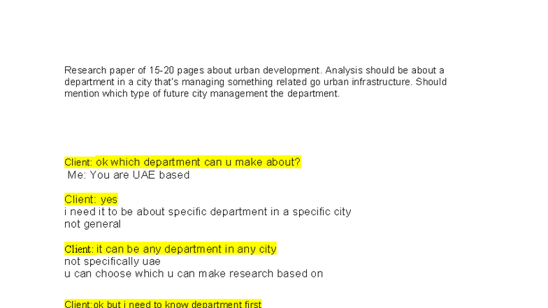 Urban Development Research: Future City Management Strategies - Studocu