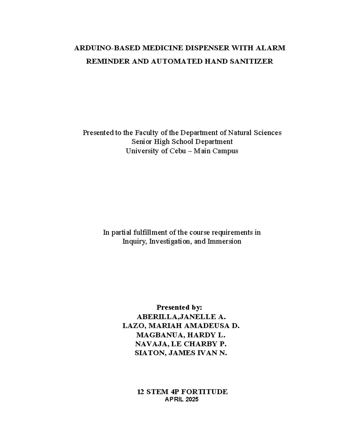 MEDICINE DISPENSER WITH ALARM & AUTOMATED HAND SANITIZER (12 STEM 4P ...