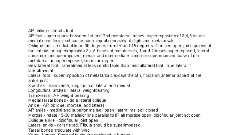 Knee & Lower Limb Imaging Techniques - AP, Lateral, and Oblique Views ...