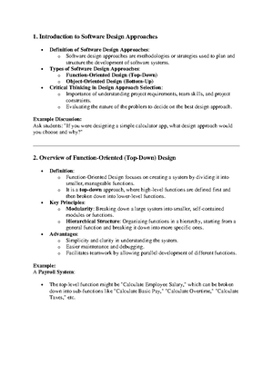 Unit 2 revision pack - Unit 2 level 3 HSC year 1 - Unit 2: Working in ...