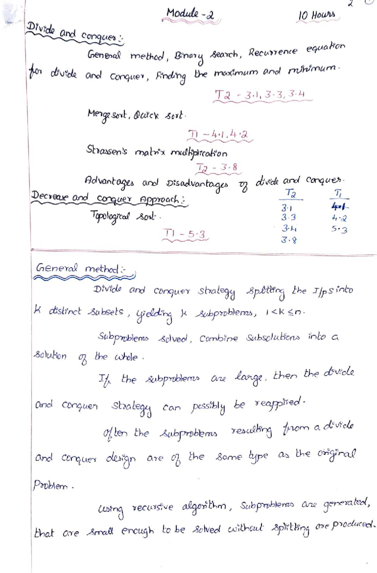 DAA-Module 2: Research Methods and Techniques Notes - Studocu