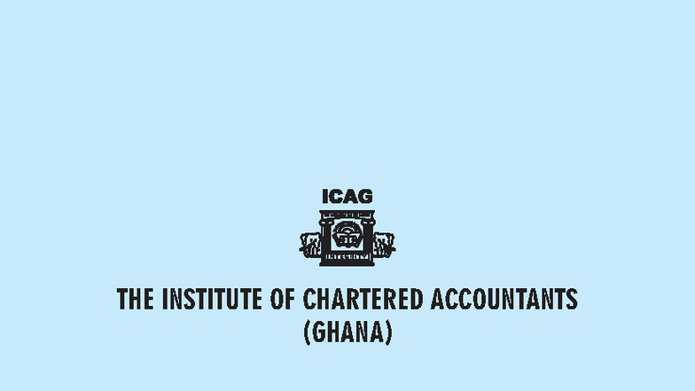 ICAG 2015 Revised Syllabus for Professional Qualifying Exams - Studocu
