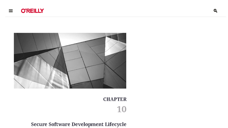 CHAPTER 10: Secure Software Development Lifecycle - Iron-Clad Java ...