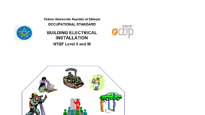 Building Electrical Installation Occupational Standards NTQF Level II ...