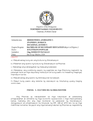 Rehiyon 12 - BASTA DESCRIPTION ITO. - PANITIKAN SA REHIYON 12 ...