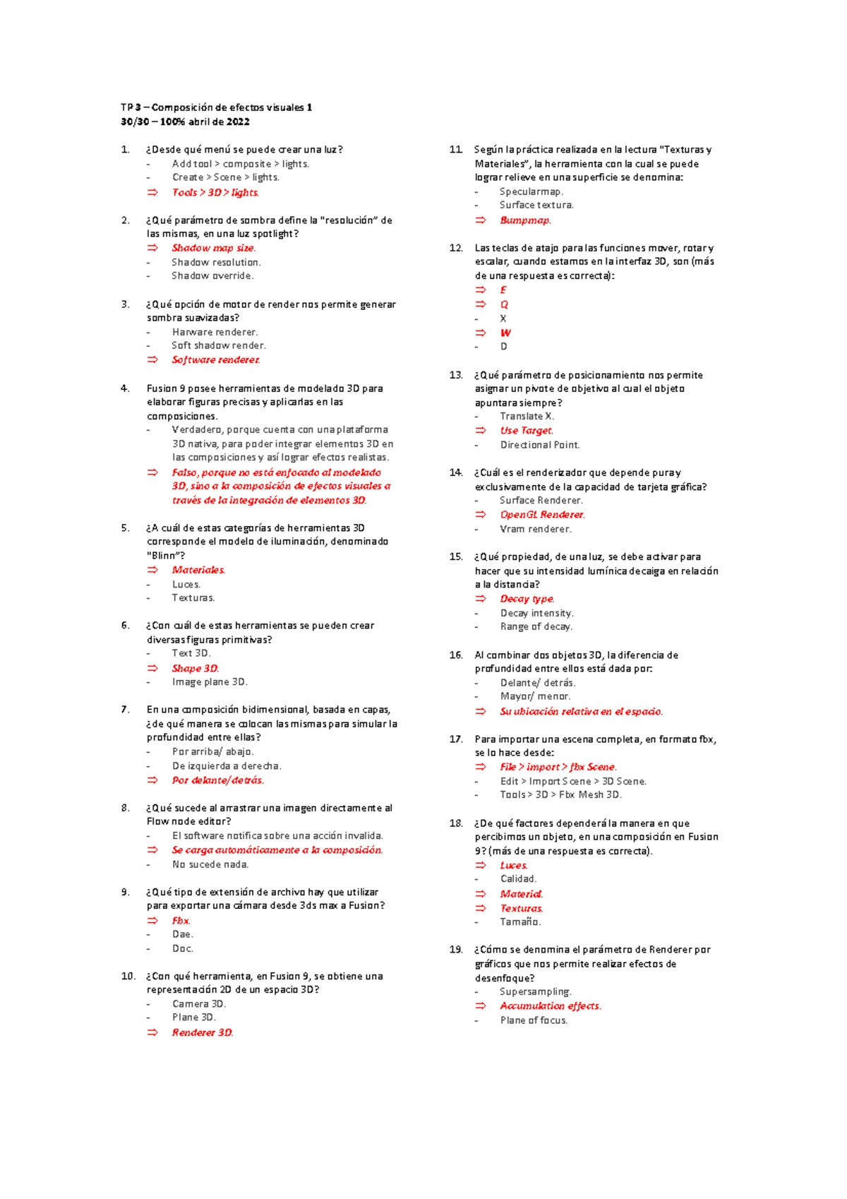 TP 4 - Compo 100% - Trabajo práctico 4 - TP 4 – Composición de Efectos Visuales 1 Abril 2022 ...