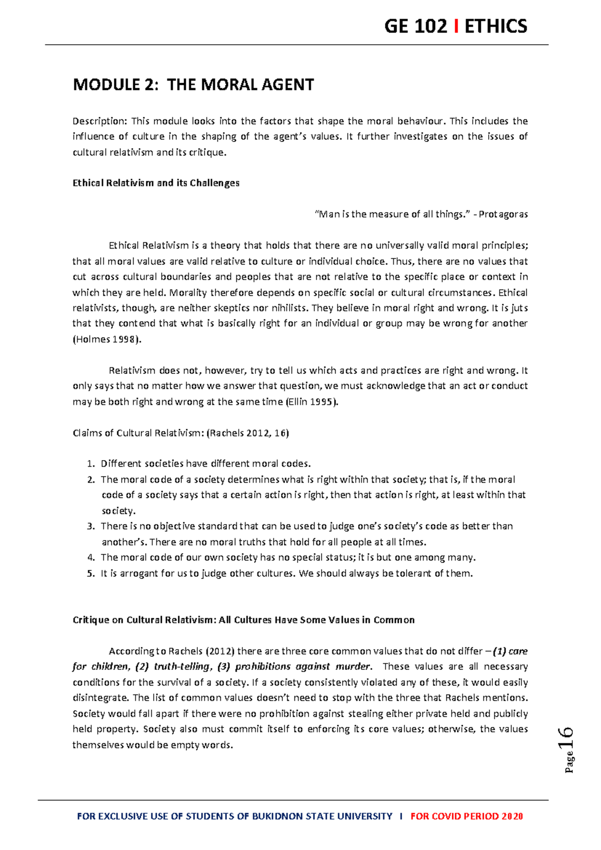 Module 2 - The Moral Agent - Page 16 MODULE 2: THE MORAL AGENT ...
