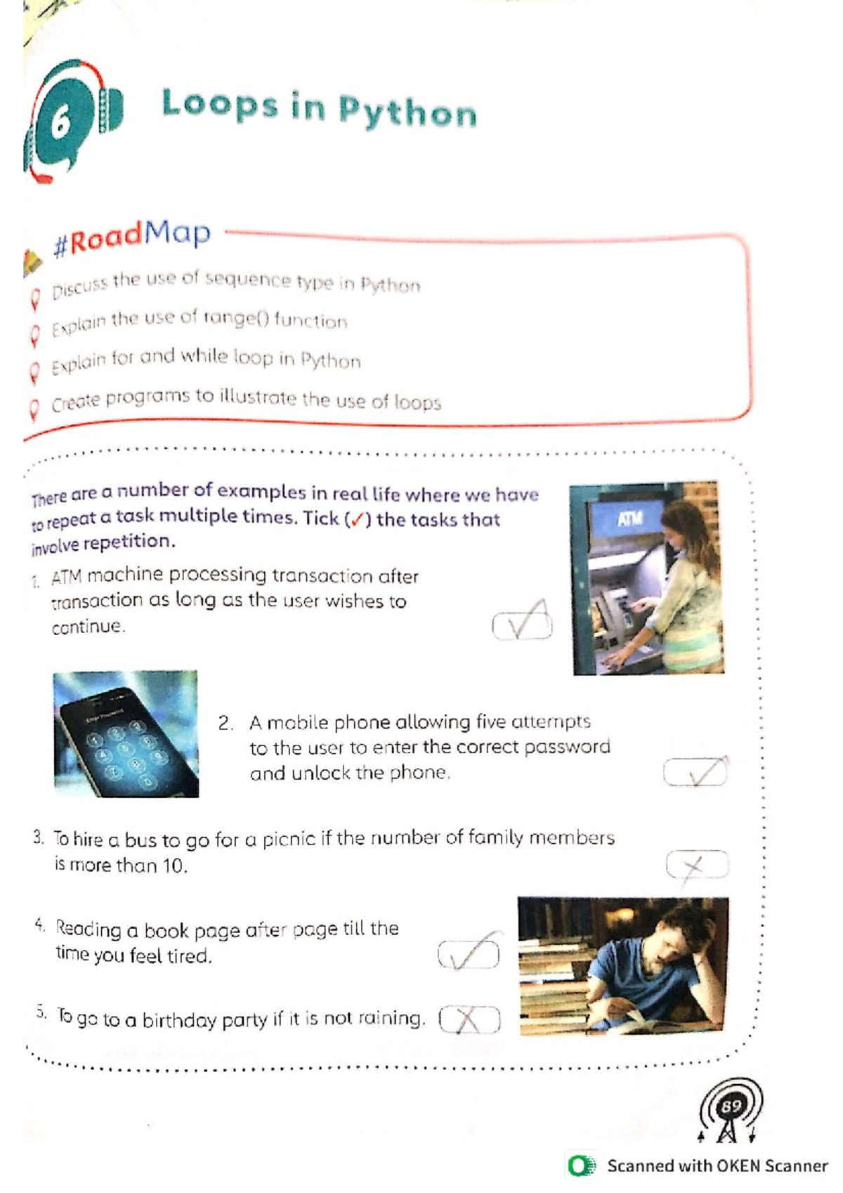 Python Loops and Sequence Types: Concepts and Examples (CS101) - Studocu