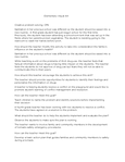 C 105 - Elementary Visual and Performing Arts Methods - Studocu