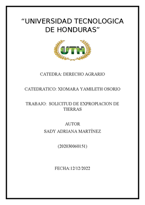 UTH Modelo Portada - Copy - UNIVERSIDAD TECNOLOGICA DE HONDURAS Asignatura: Catedrático: GUSTAVO ...