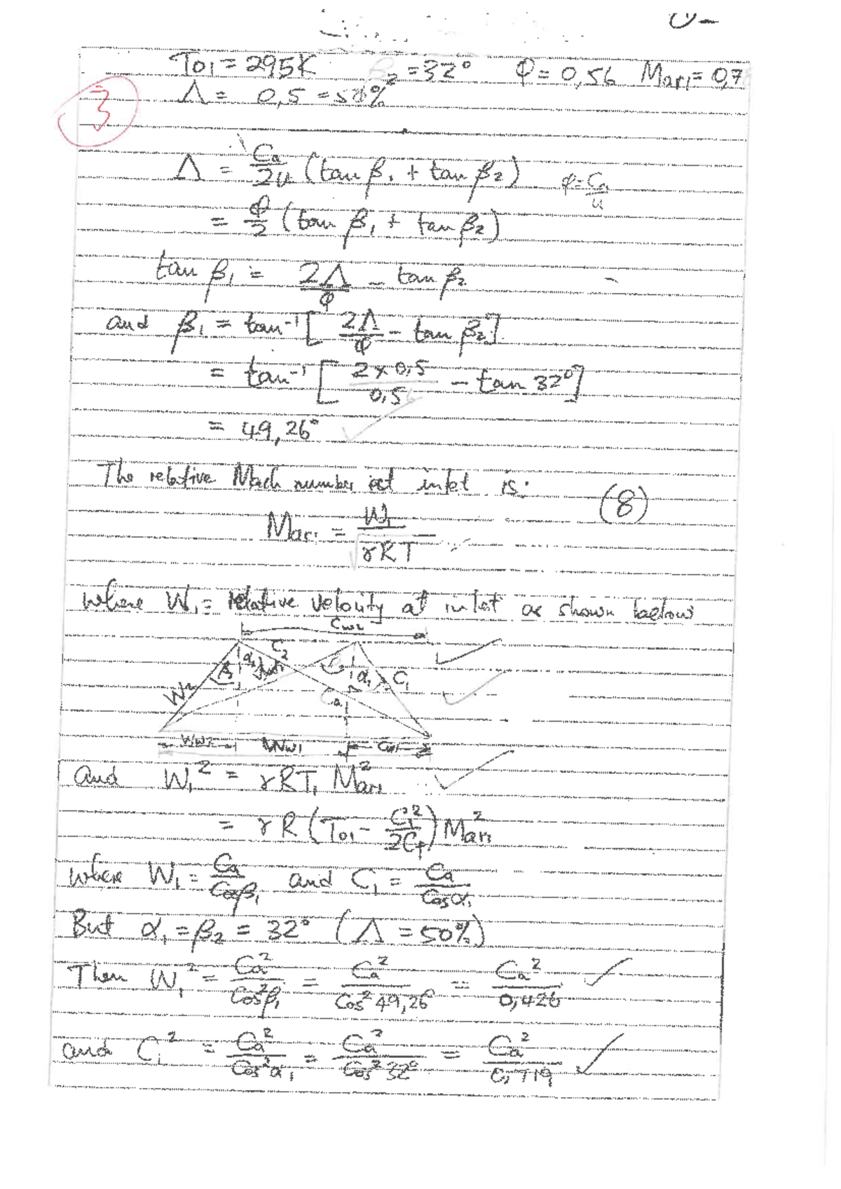 295K Final Exam Notes on Mach Number Calculations - Studocu
