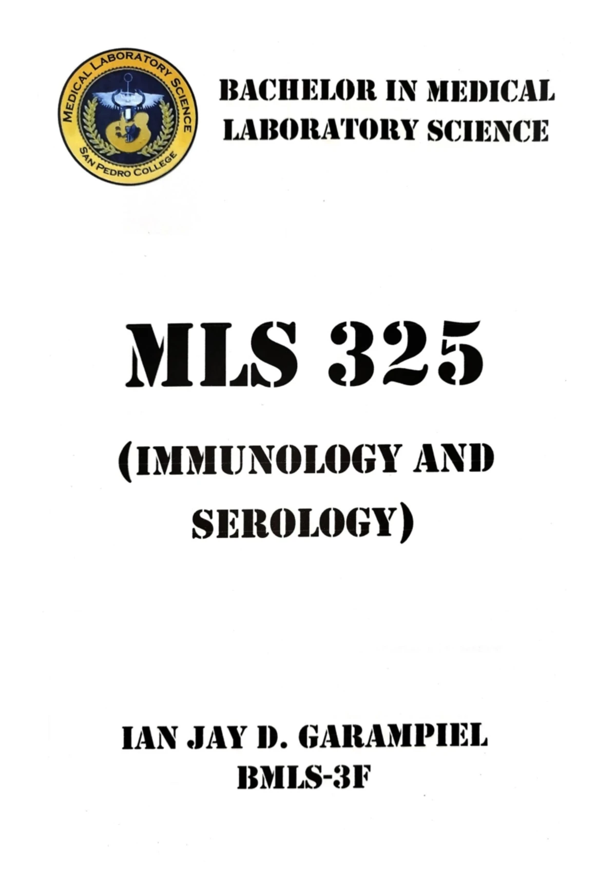 Serology Notes for Hepatitis & HIV - S. '23 - 24 - Studocu