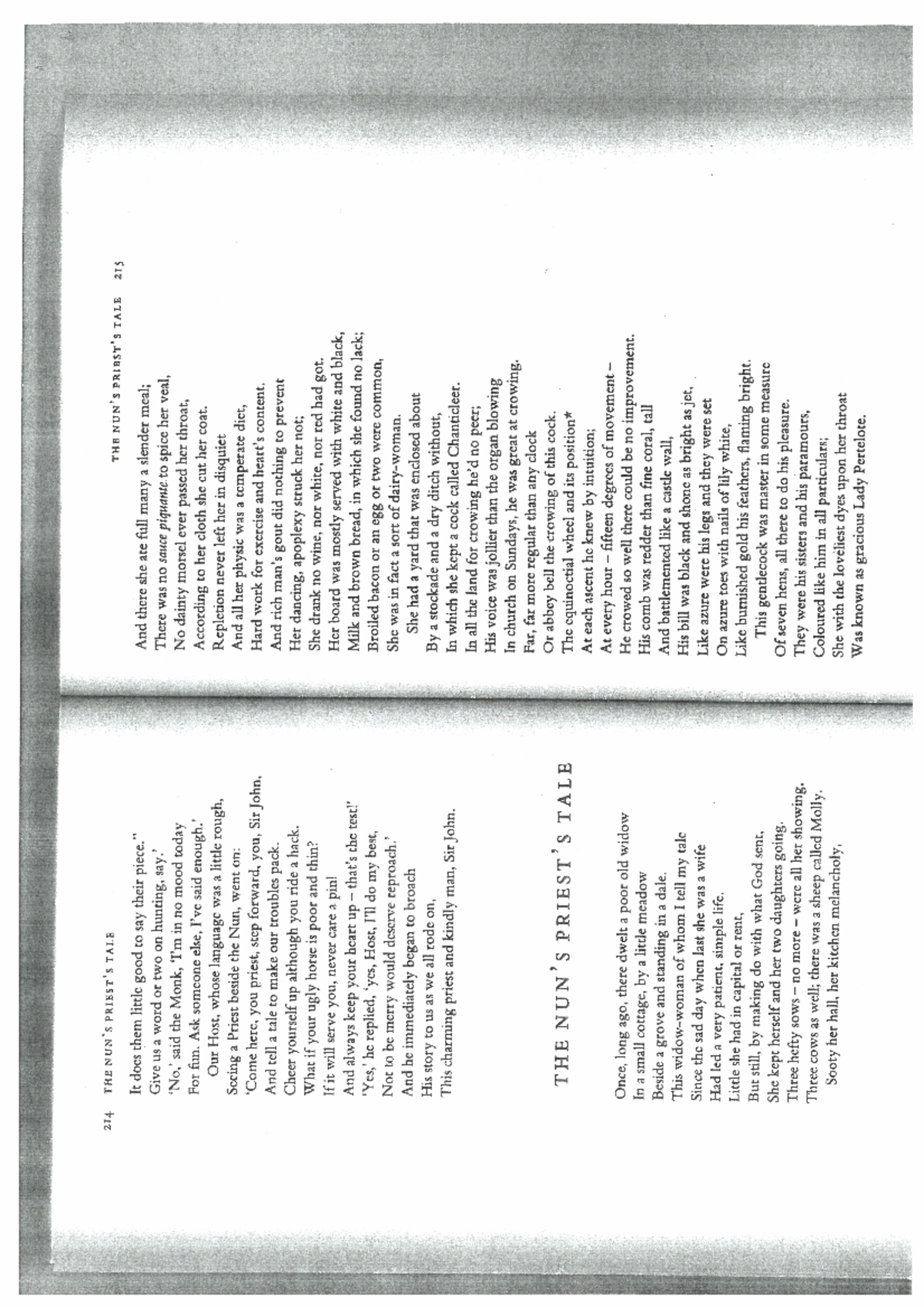 The Nun's Priest's Tale: A Detailed Exploration of Themes and ...