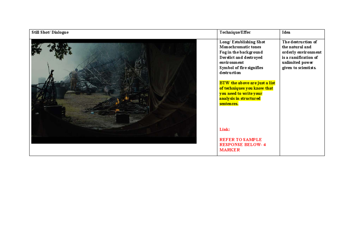 Revision Segment 2: The Maze Runner Analysis (ENG 101) - Studocu