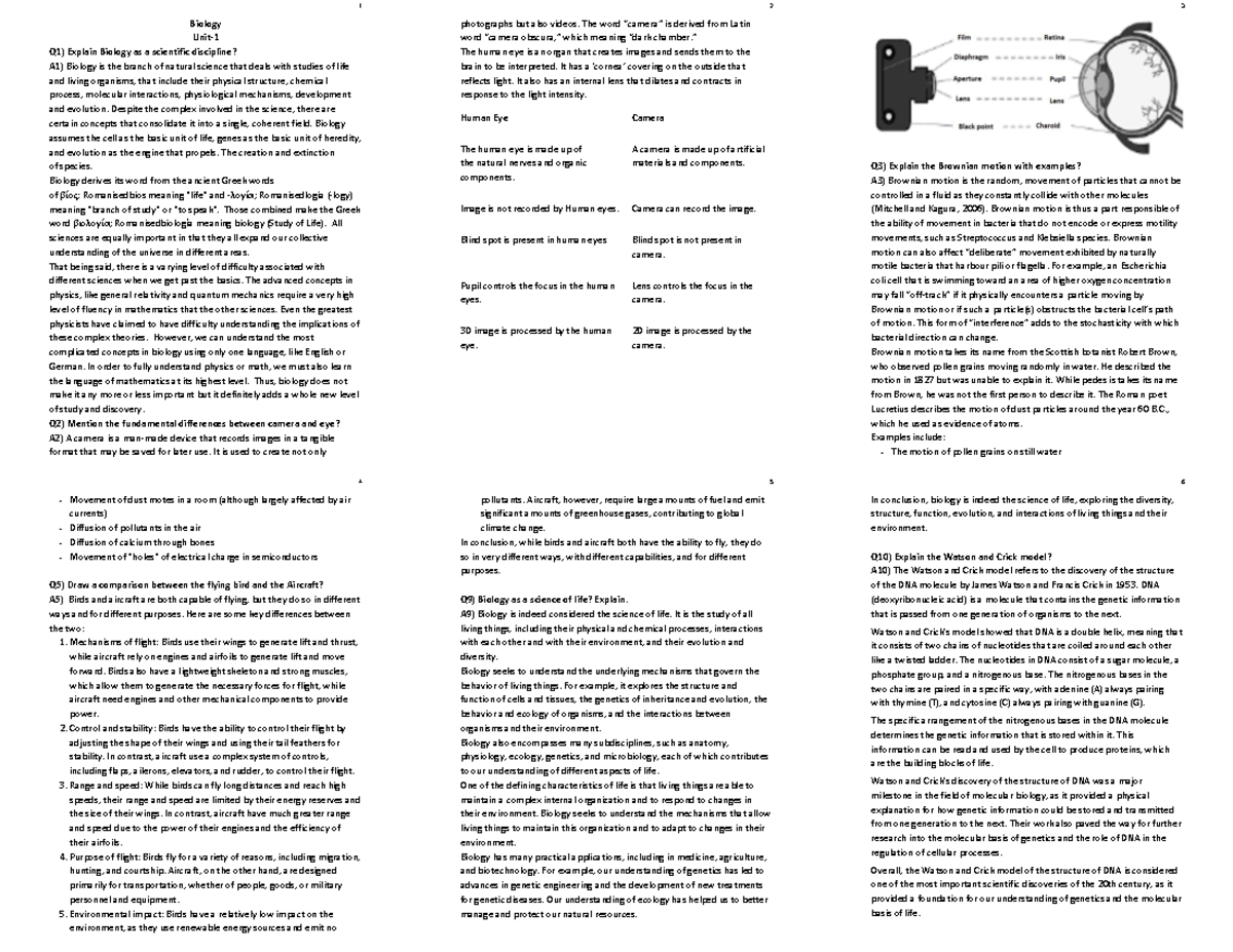 M BIO - Data communication Components: Representation of data and its ...